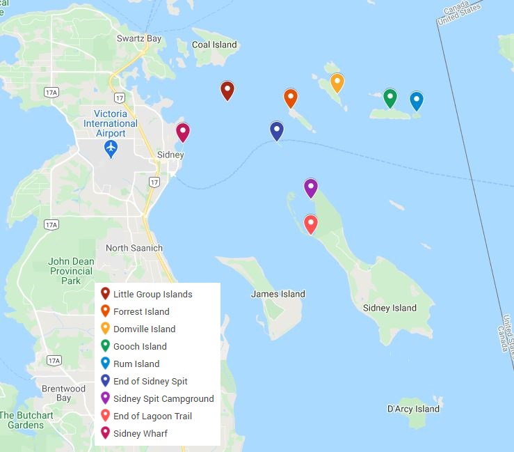 Kayaking Gulf Islands | The Road Goes Ever On